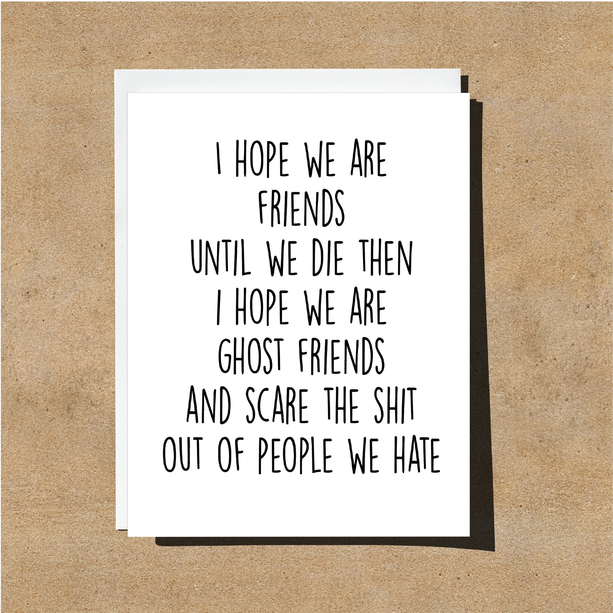 Funny Friend Card Funny Birthday Card for Friend Card for - Etsy