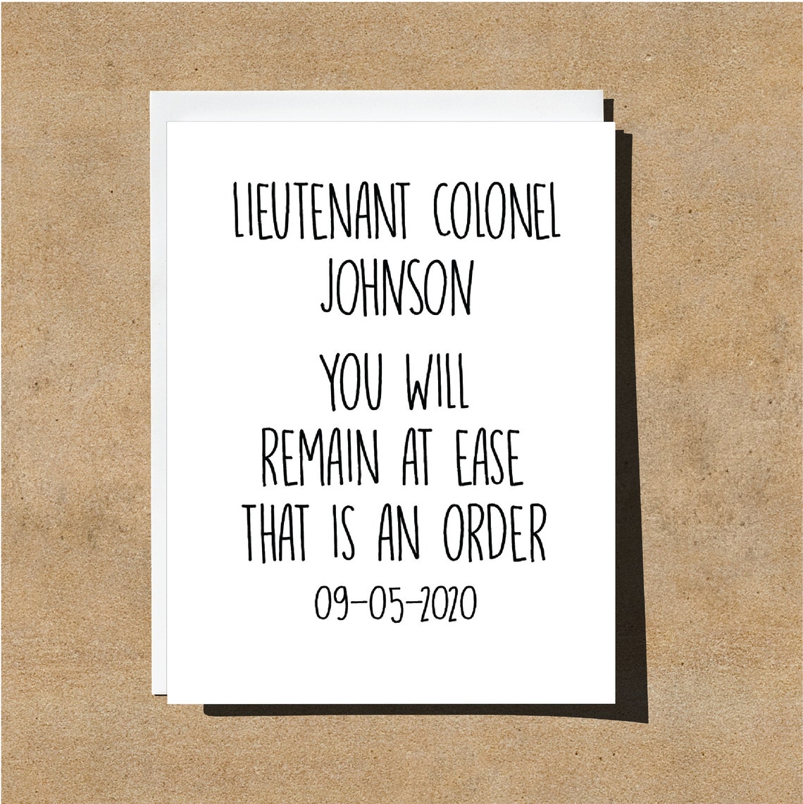 Army Retirement Card for Men and Women Retired Us Army Card | Etsy