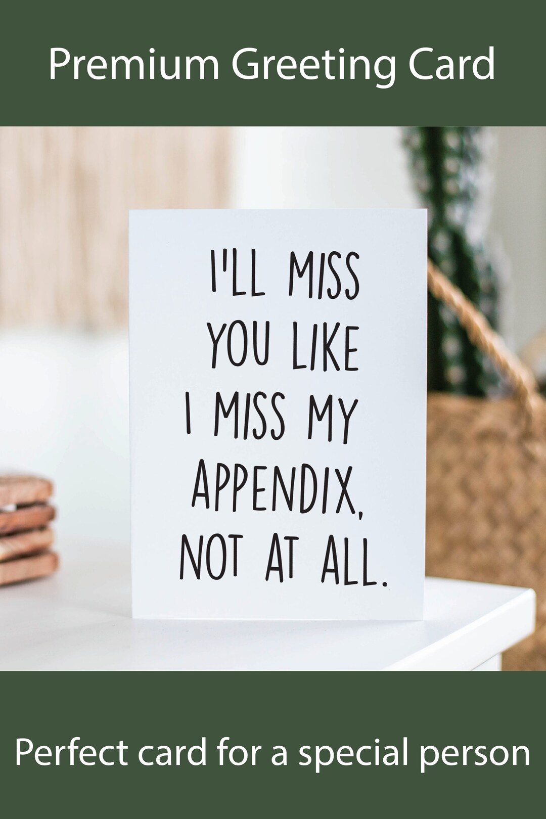 Goodbye Gift for Coworker, Funny Sarcastic Gift, I'll Miss You Like I ...