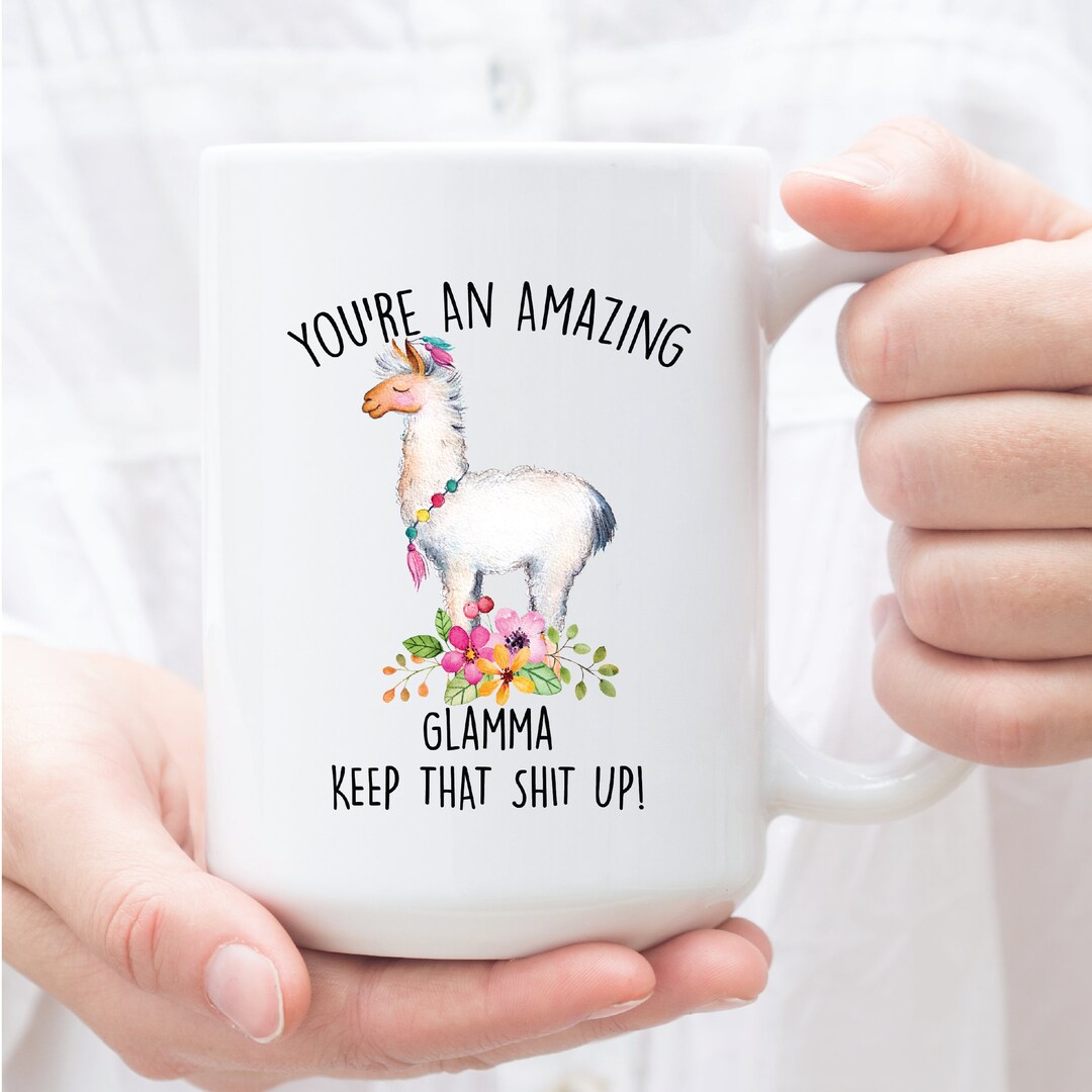 Gift for Glamma Glamma Gift for Birthday Funny Glamma Gift - Etsy
