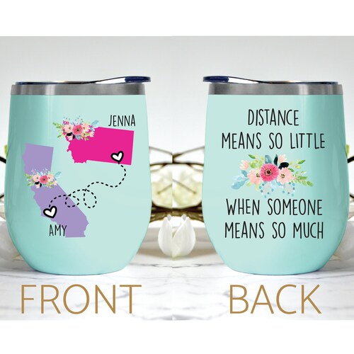 Distance Means so Little Mug Long Distance Relationship Cup - Etsy