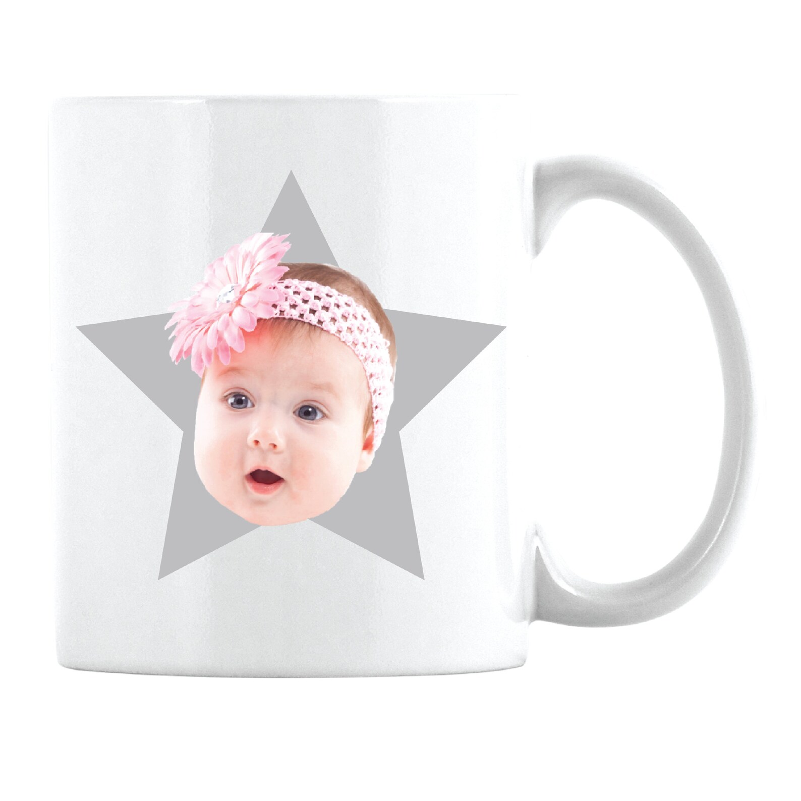 Custom Baby Face Photo Mug Baby Photo Gift Custom Photo Mug - Etsy