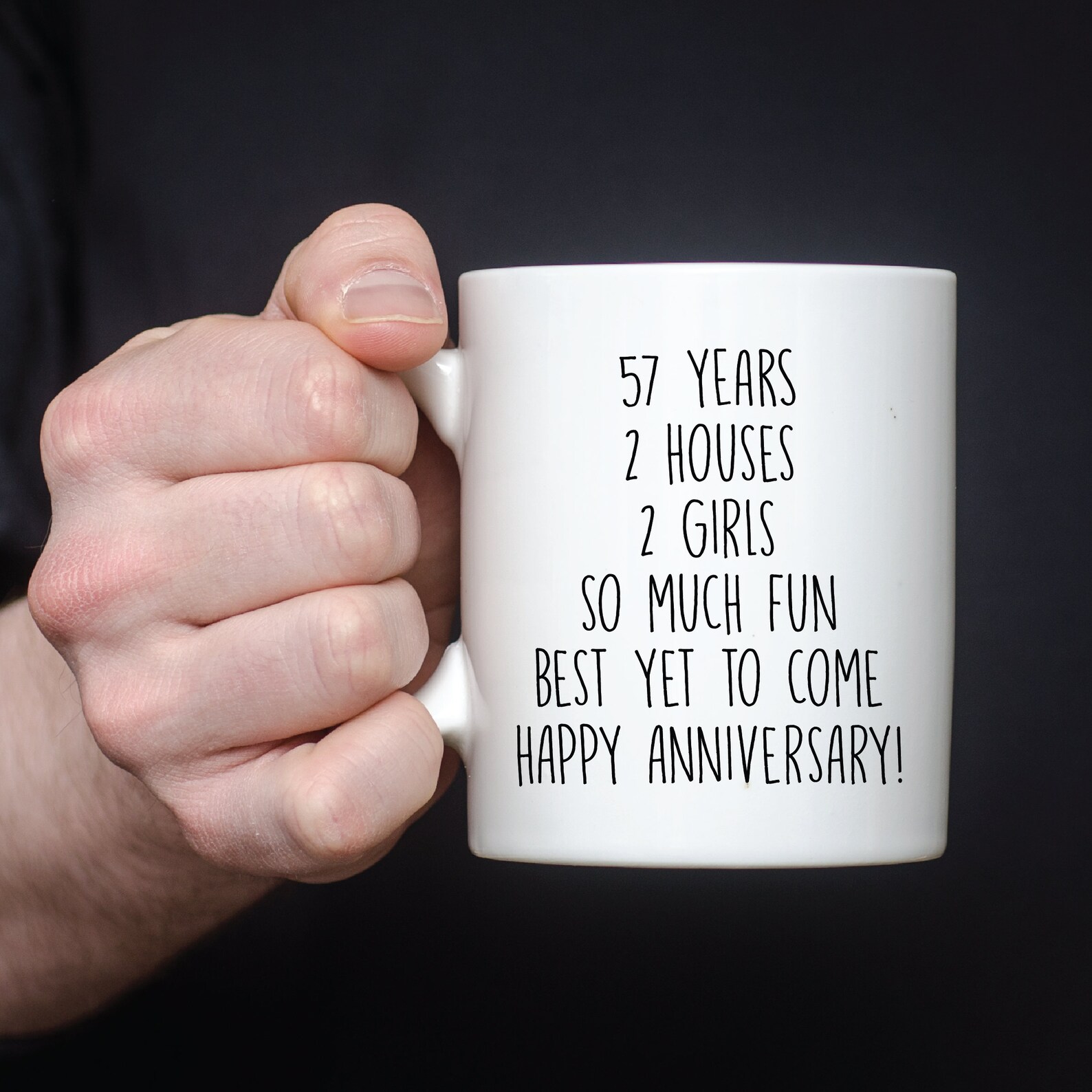 Personalized Anniversary Gift 57th Year Wedding Anniversary | Etsy