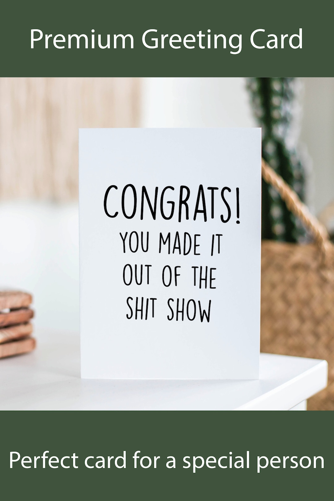 Congrats on Quitting Your Job Card, Retirement Gift, Funny Retirement ...