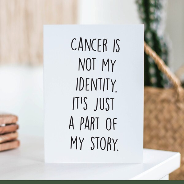 Inspirational Card for Cancer Patient - Etsy