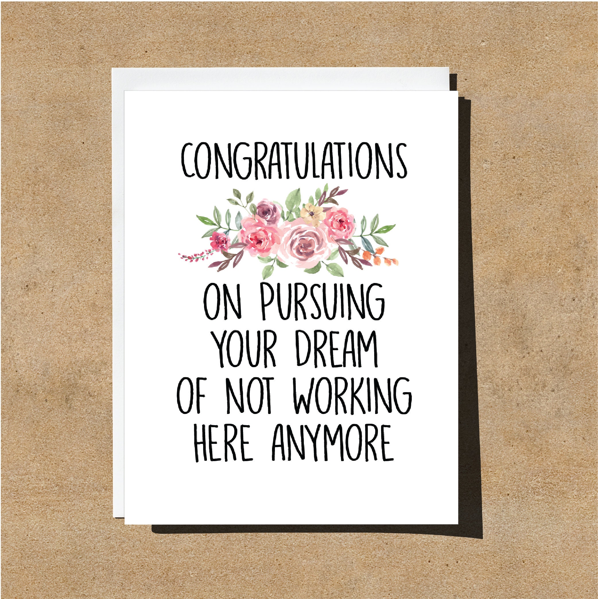 Co-worker Card New Job Card Coworker Goodbye Card for Her | Etsy