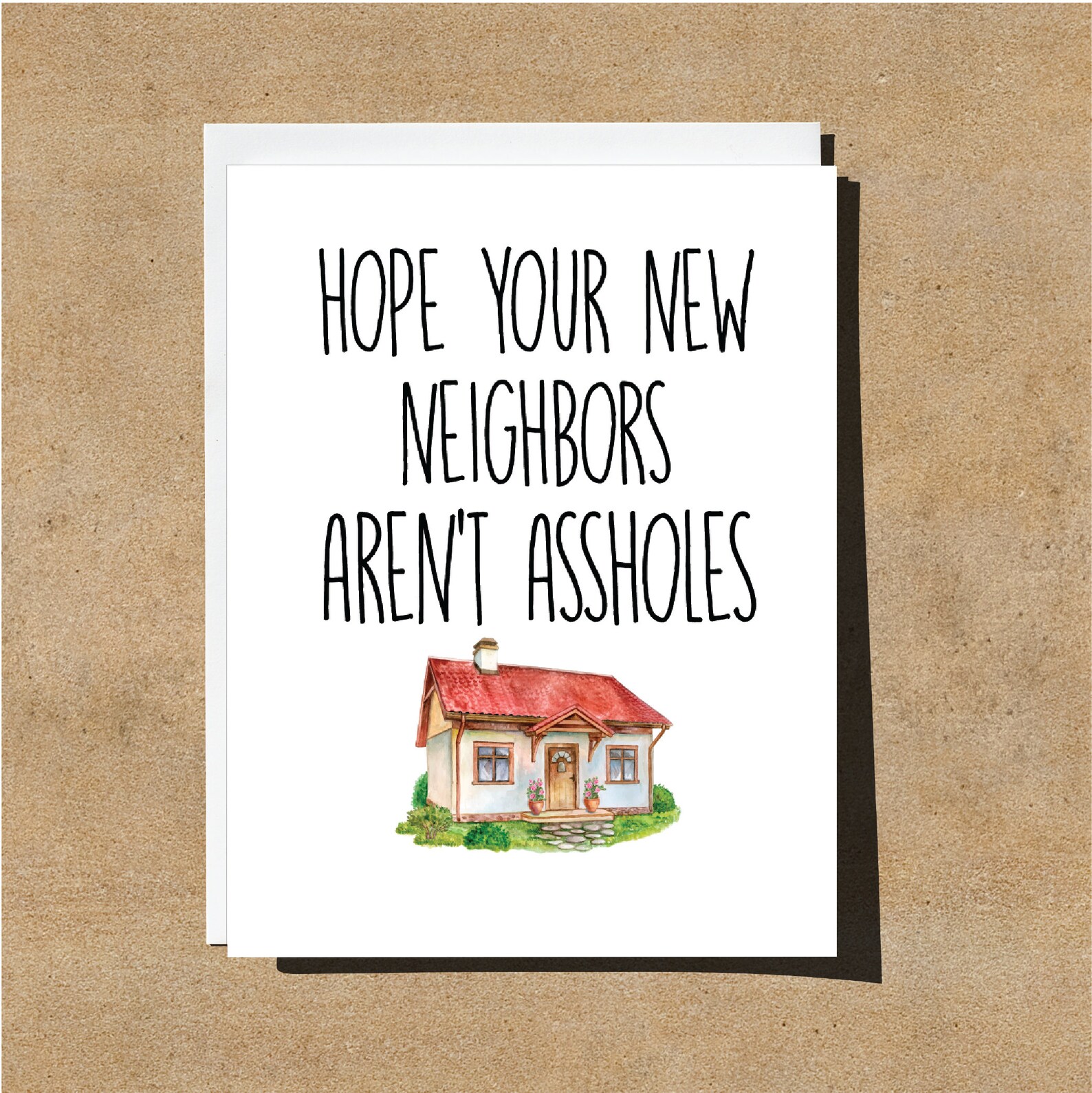 Funny Housewarming Card New Home Card for Women First Home - Etsy