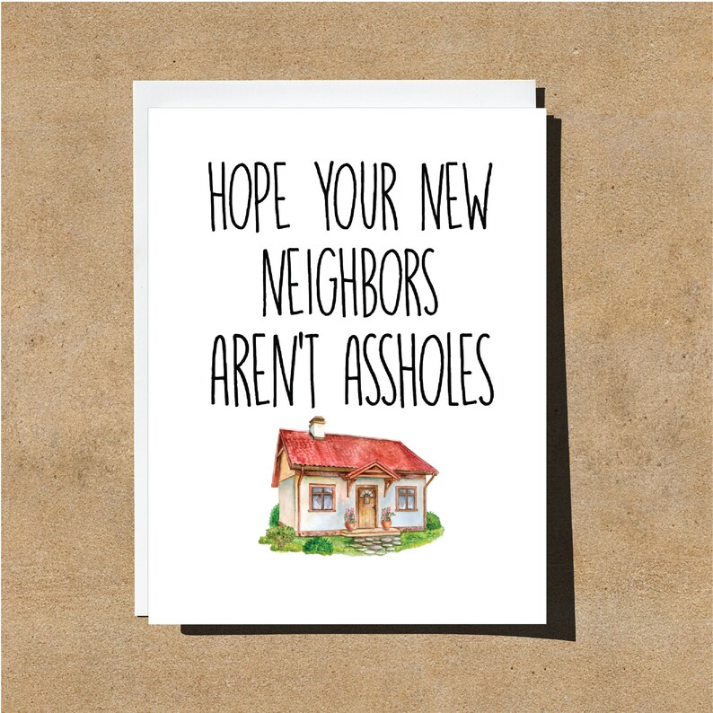Funny Housewarming Card New Home Card for Women First Home - Etsy