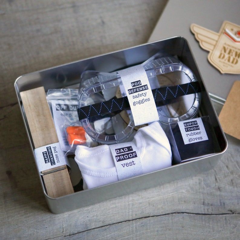 Personalised New Dad's Survival Kit | Etsy