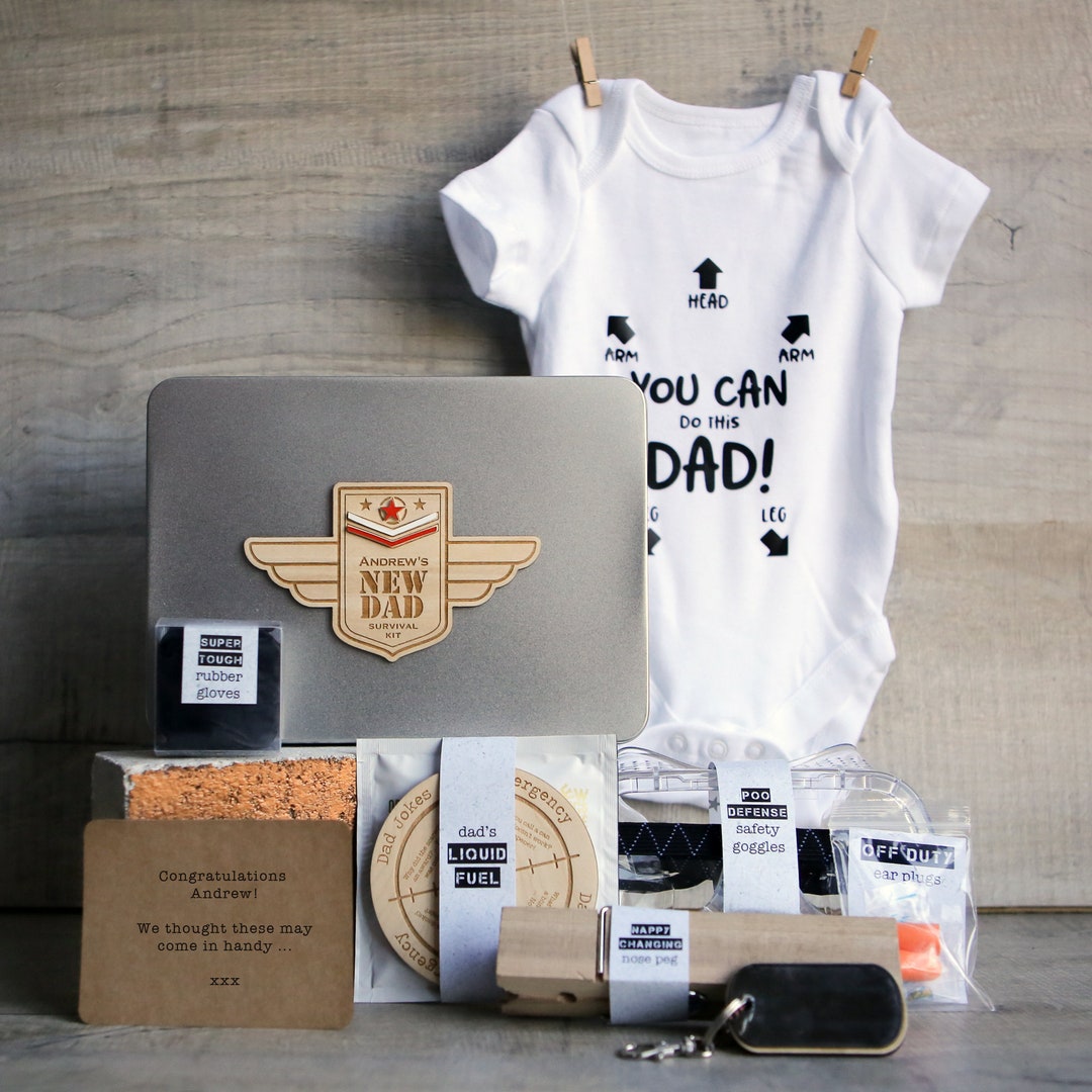 Personalised New Dad's Survival Kit - Etsy