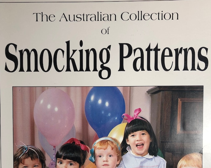 Smocking Patterns Book - Suitable for Beginner Smocking. the Australian ...