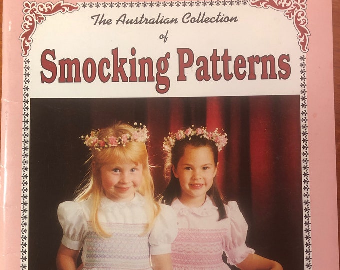 Smocking Patterns Book - Suitable for Beginner Smocking. the Australian ...