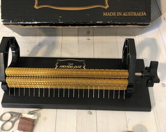 Sally Stanley Smocking Pleater Machine With Needles 24 Row Pleating ...