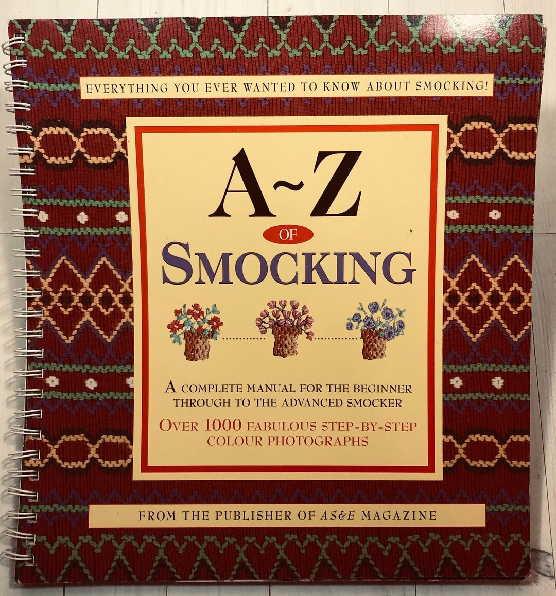 A-Z of Smocking Book: Smocking Stitches & Patterns Resource. Great Gift ...