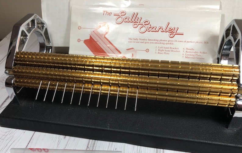 Sally Stanley Smocking Pleater Machine 24 Row Pleating - Etsy