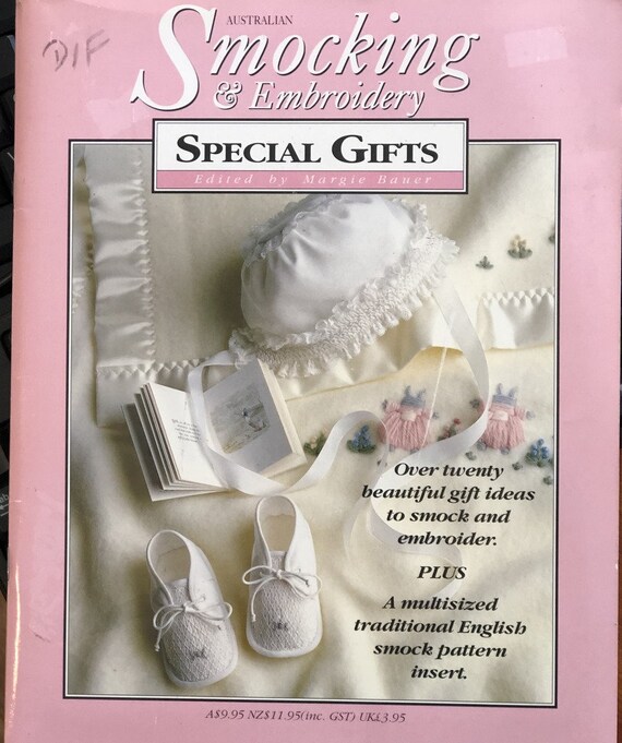 Smocking & Embroidery Magazine Special Gifts Issue New Baby - Etsy