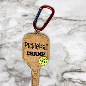 Pickleball Bag Tags - Choose From 4 Different Designs. Make Your Bag ...