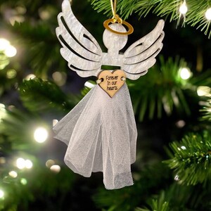 Memorial Angel Ornament Keepsake – A Gentle Tribute to Your Loved One ...