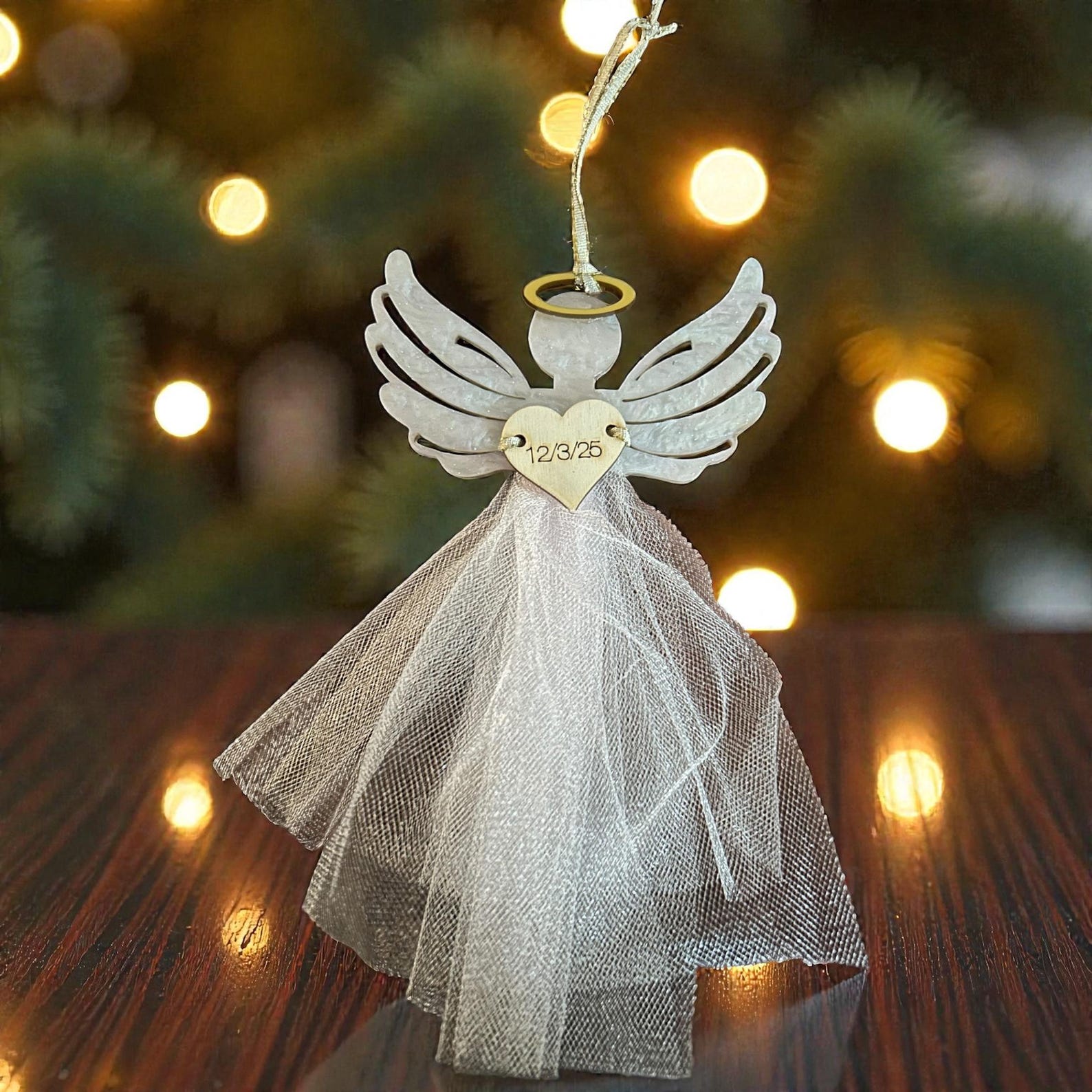 Memorial Angel Ornament Keepsake – A Gentle Tribute to Your Loved One ...