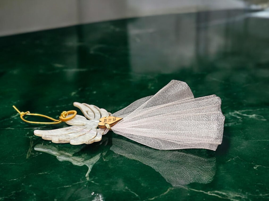 Memorial Angel Ornament Keepsake – A Gentle Tribute to Your Loved One ...