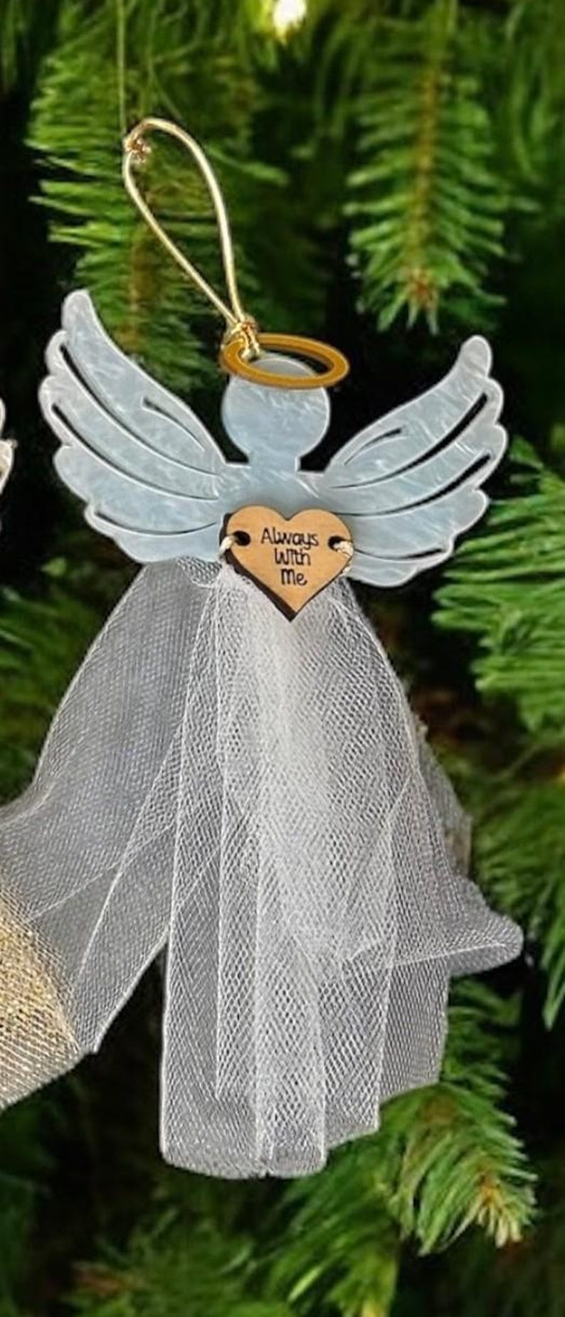 Memorial Angel Ornament Keepsake – A Gentle Tribute to Your Loved One ...