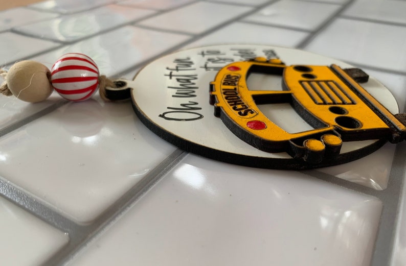 Bus Driver Appreciation School Bus Driver Ornament Oh What - Etsy