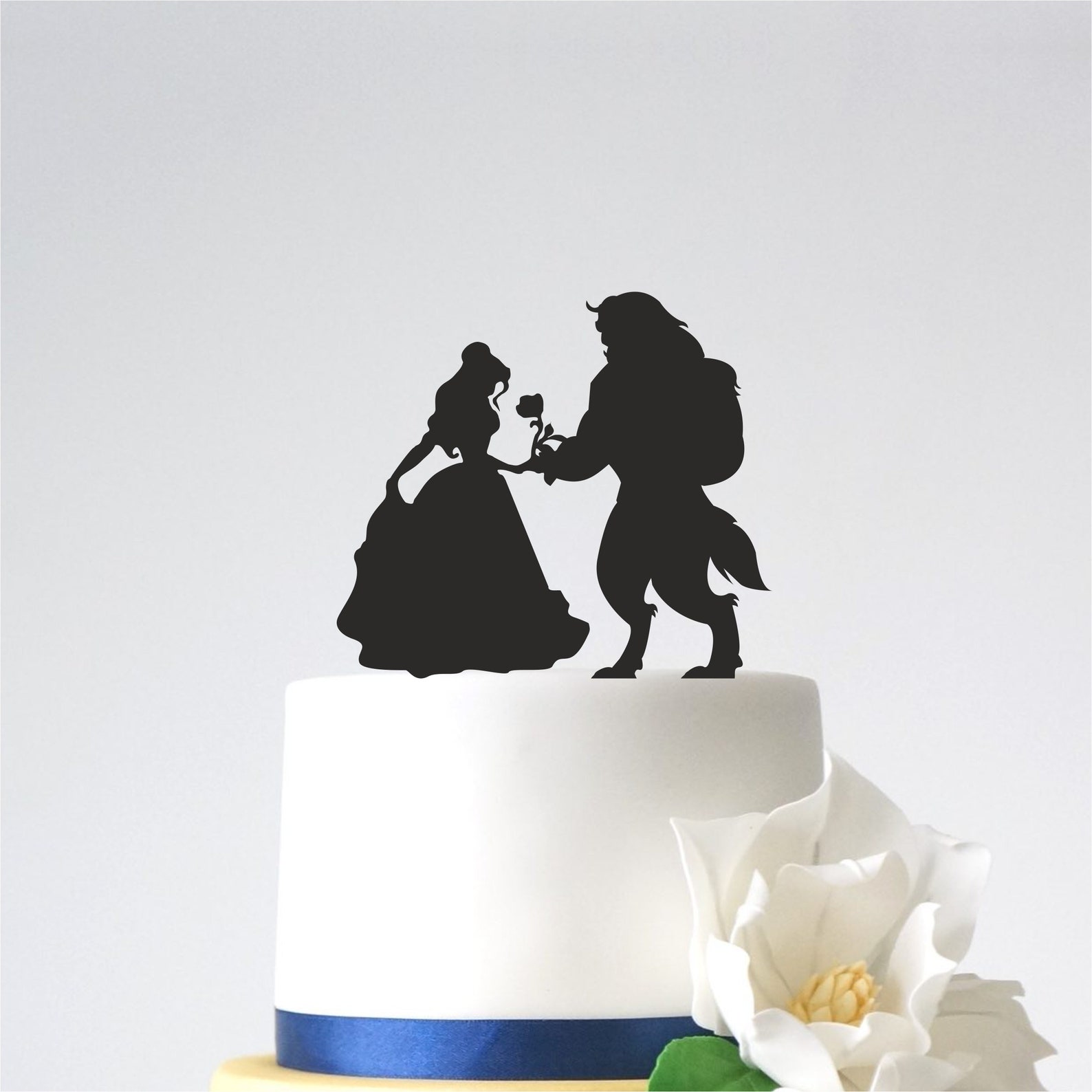 Beauty and Beast Topper SVG Cutting File AI Dxf and - Etsy