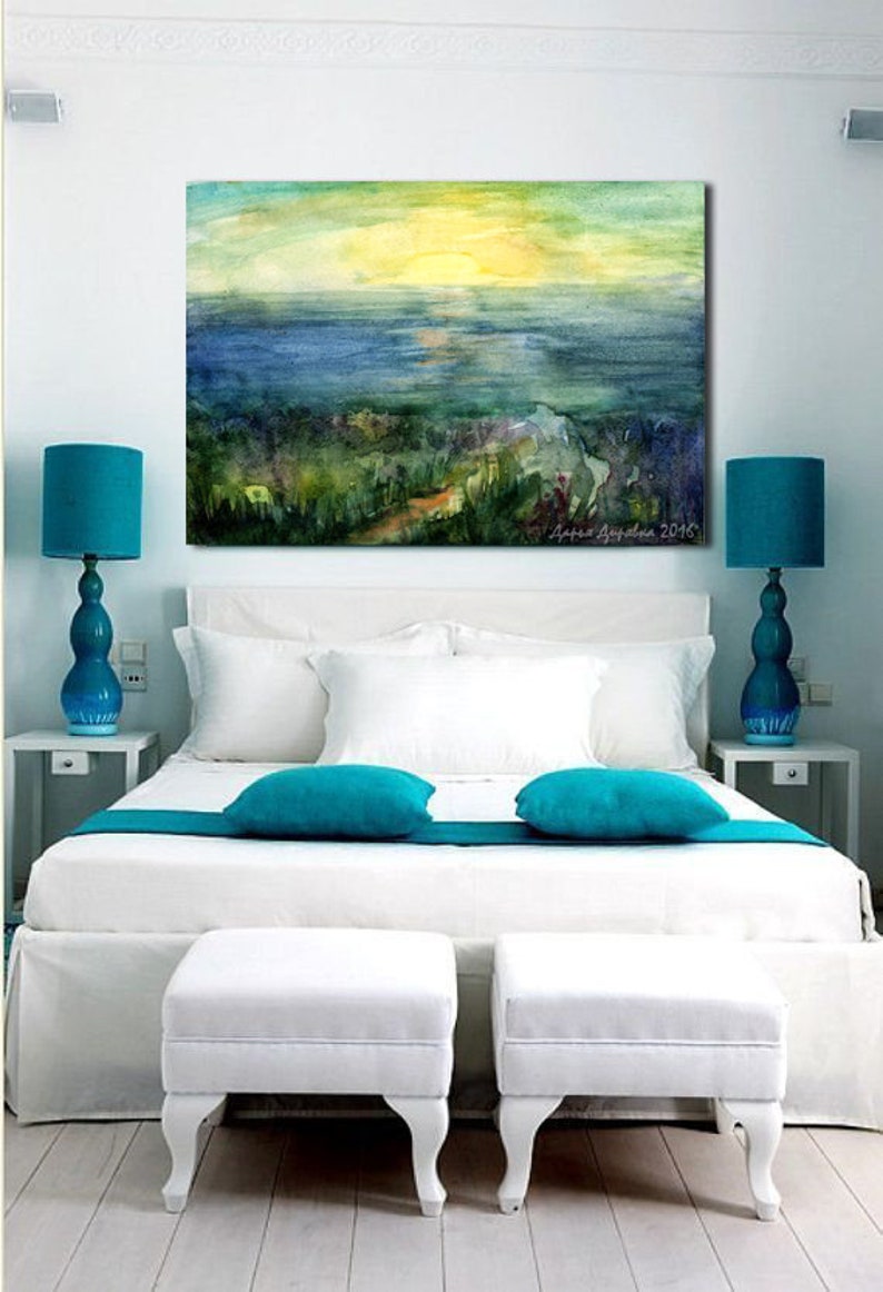 Seascape Large Sea Painting Sea Artwork Ocean Painting Ocean - Etsy