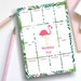 Flamingo Birthday List Printable, Downloadable Birthday Log, Printable ...