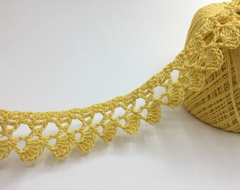 Yellow Lace | Etsy