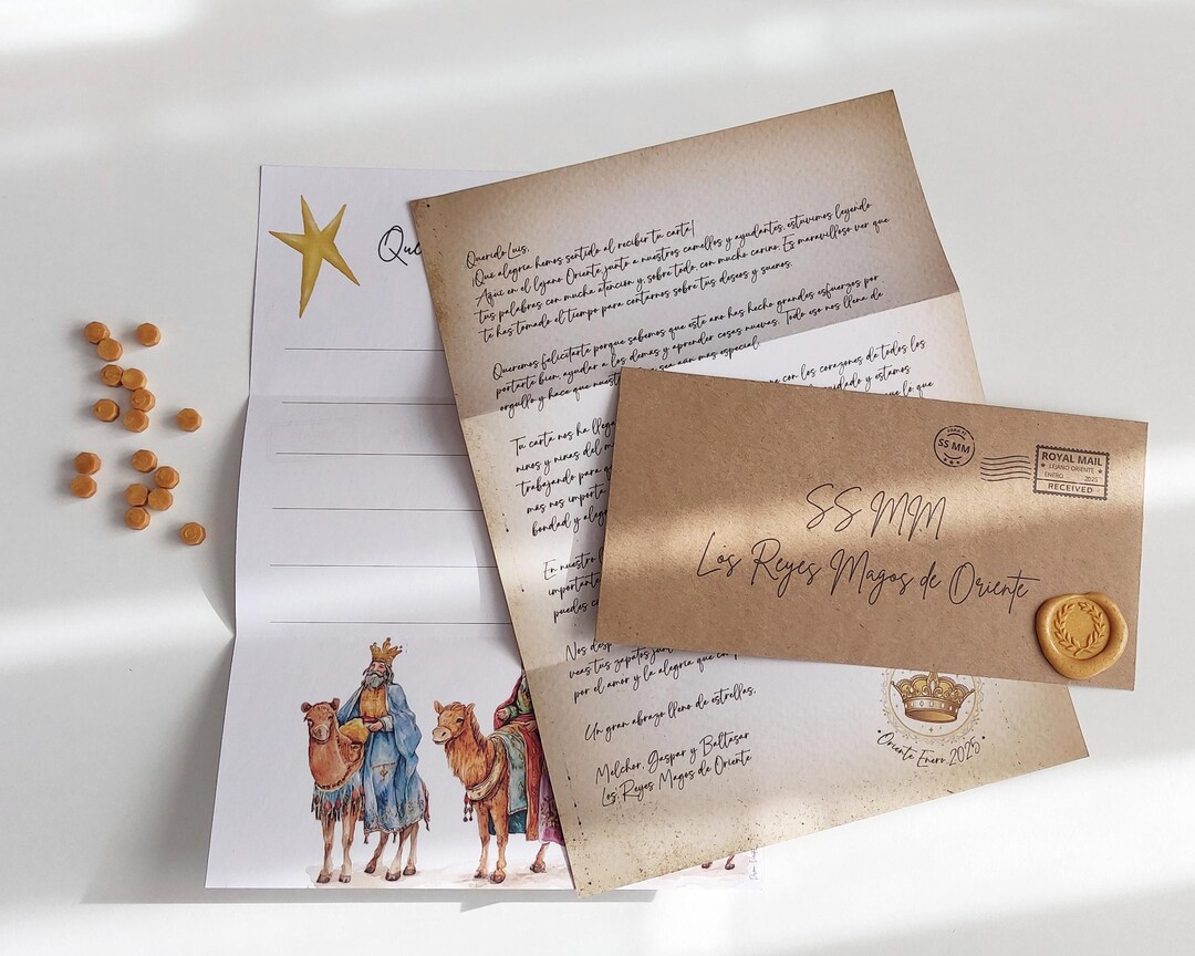 Official Letter Sent by Their Majesties the Three Wise Men ...