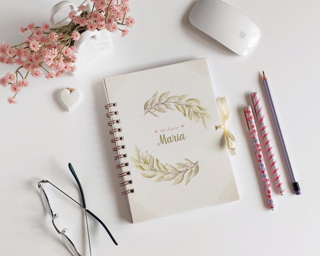 Personal Reflection Journal, Personalizable Gift With Name, Gratitude ...