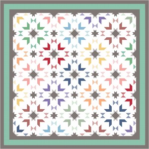 Exploding Stars Quilt Pattern - Etsy