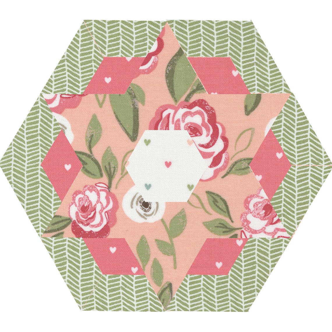 Tri-hexa Quilt Pattern - Etsy