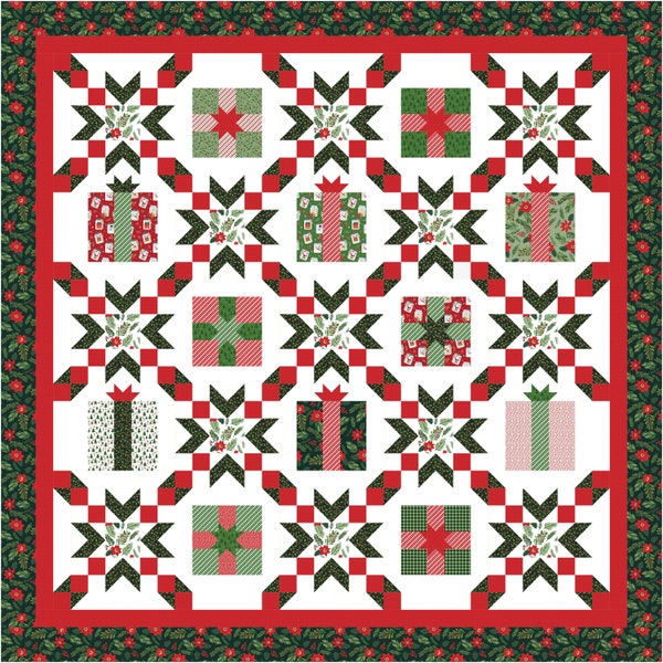 Christmas Quilt Patterns - Etsy