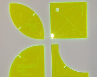 Squircle Quilt Block Templates Drunkard's Path Variation - Etsy