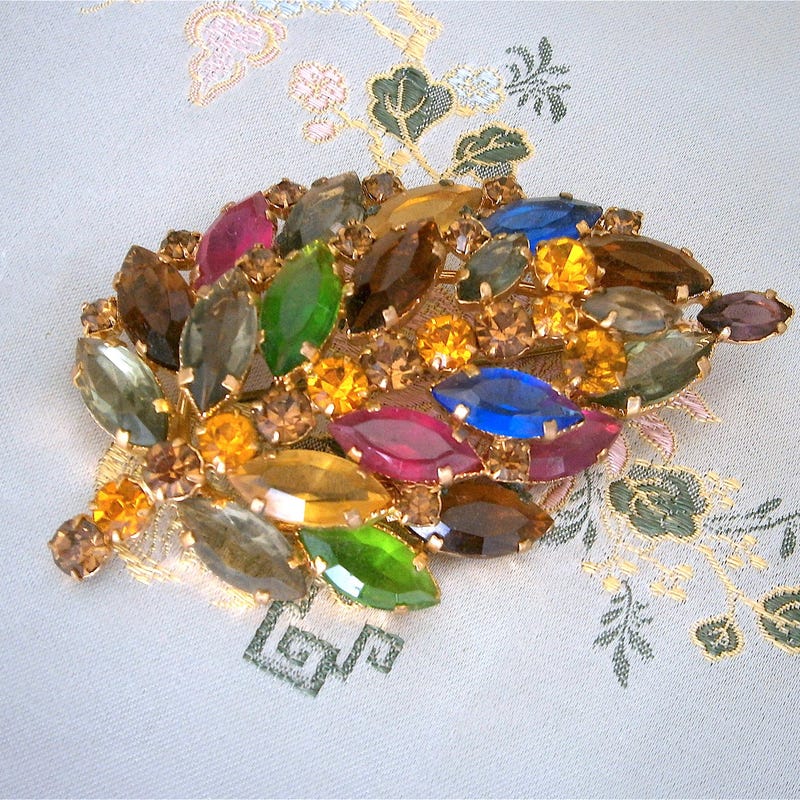 1950s Brooch - Etsy UK