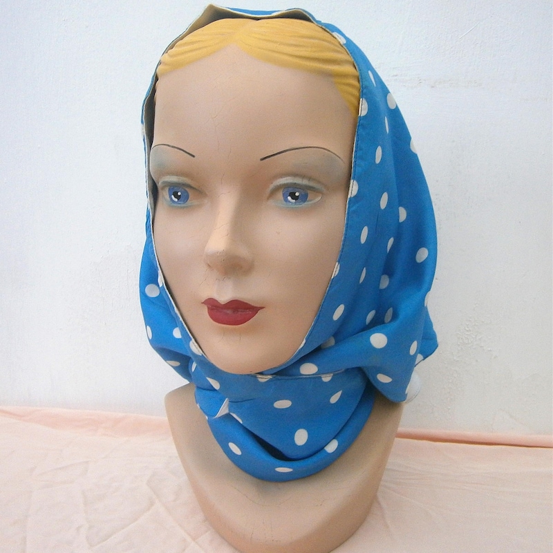 50s Head Scarf - Etsy