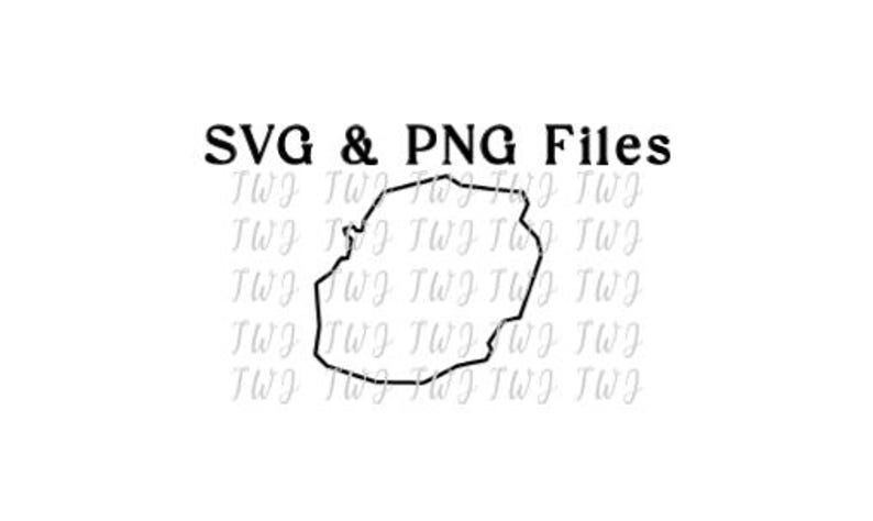 Saba Outline SVG and PNG Files for Cricut, Silhouette, and Other ...