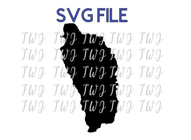 Dominica SVG File for Cricut Machines - Etsy