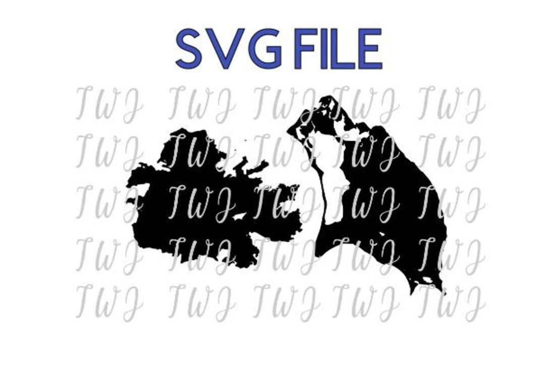 Antigua and Barbuda Duo SVG Files for Cricut Machines - Etsy