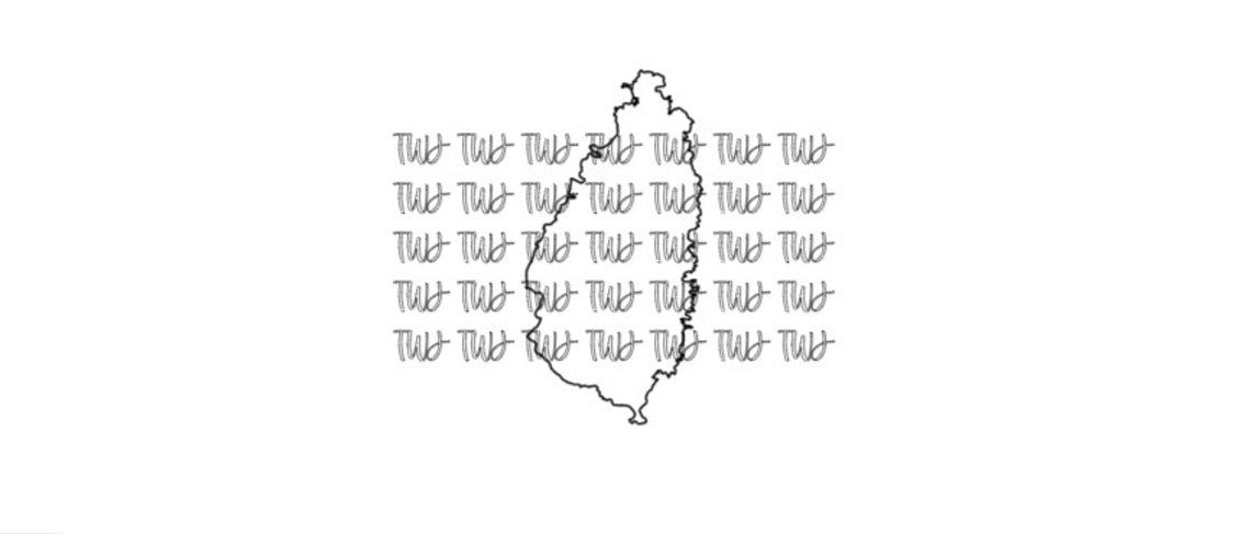 St. Lucia Outline SVG File for Cricut Machines - Etsy