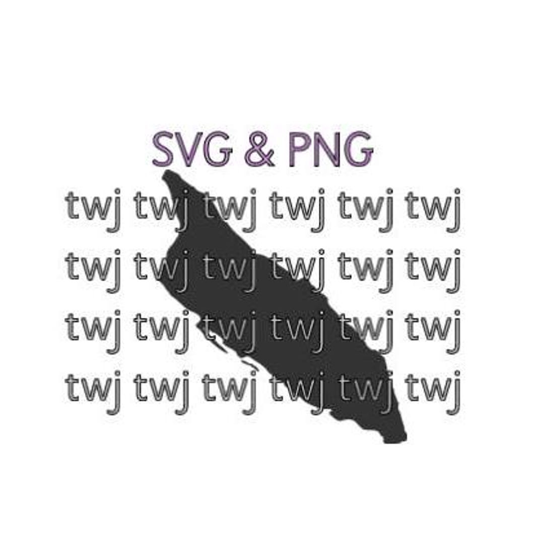Aruba SVG File for Cricut Machines and PNG File for Silhouette and ...