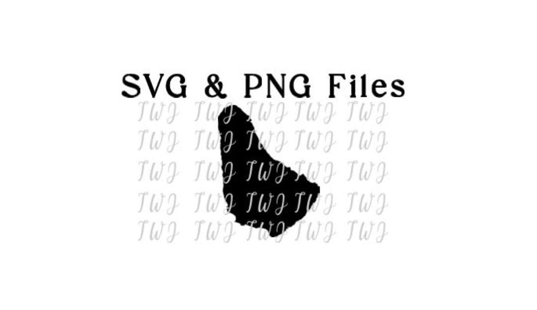 Barbados SVG and PNG Files for Cricut, Silhouette, and Other Cutting ...