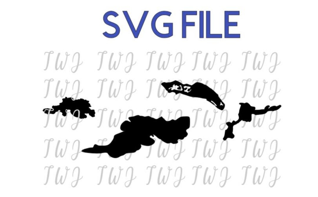 British Virgin Islands QUAD SVG Files for Cricut Machines - Etsy