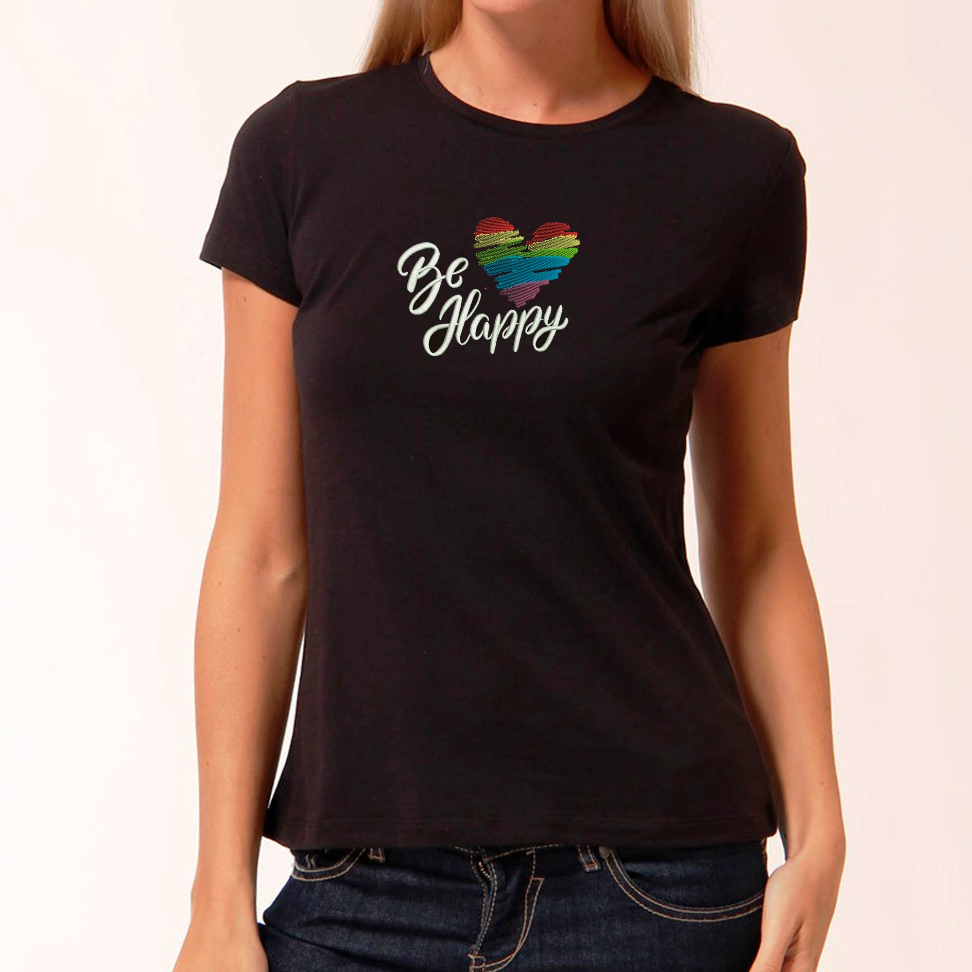 Be Happy Machine Embroidery Design Happy Embroidery Digital Machine ...