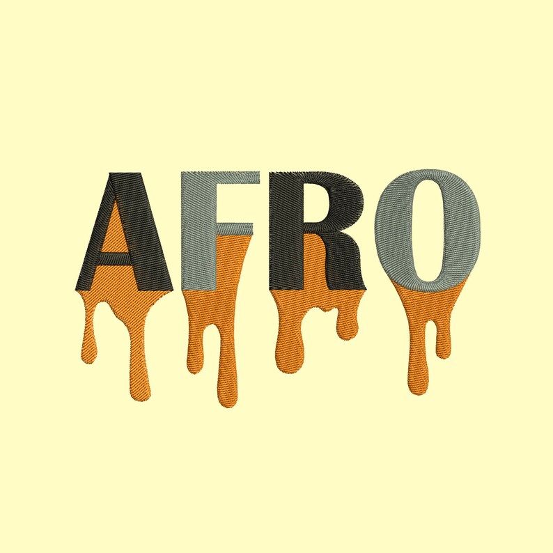 Afro Embroidery Design African American Embroidery Black Woman - Etsy