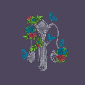 Male Reproductive System Design Male Anatomy Digital Embroidery Designs ...