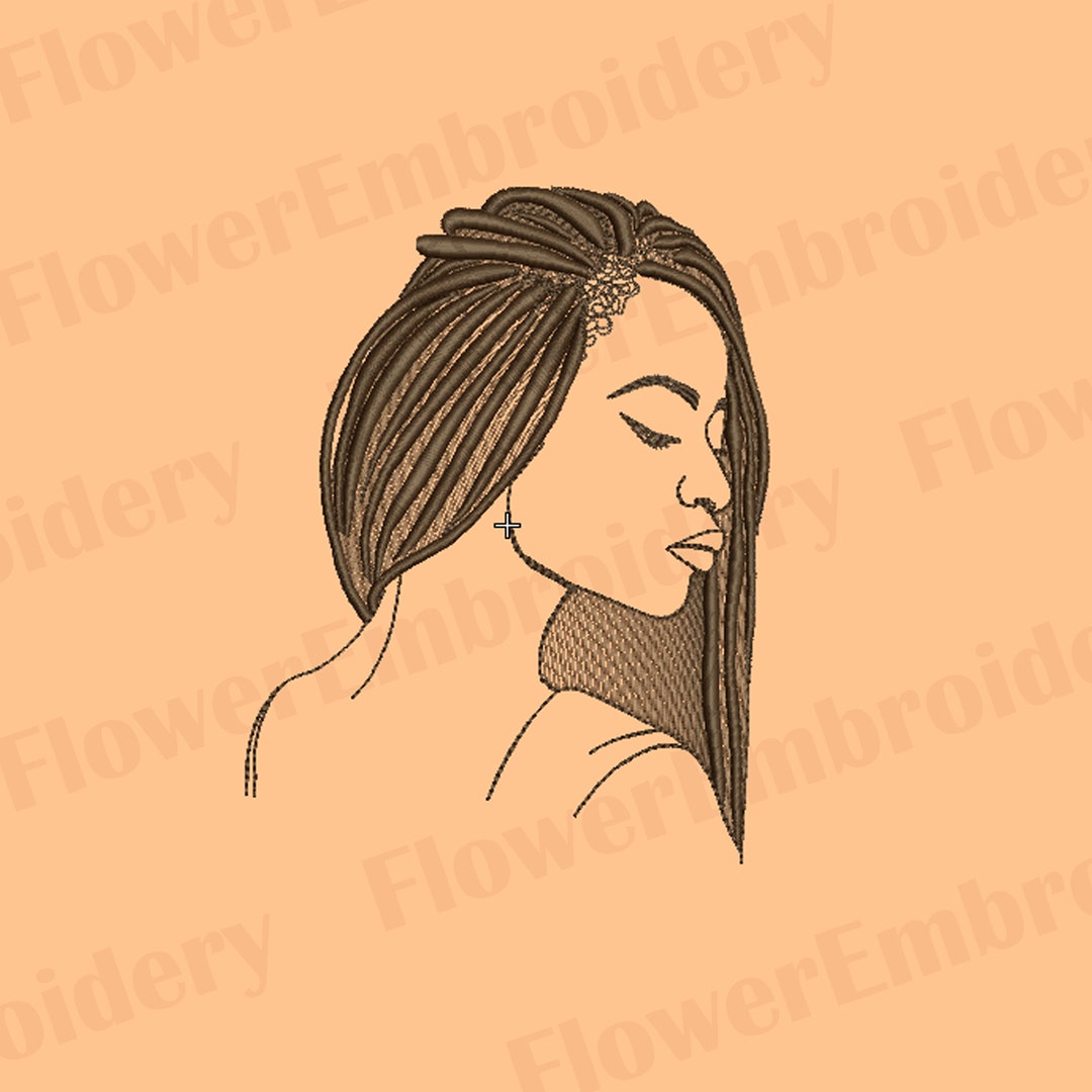 African American Embroidery Designs Black Woman Are Dope Pes Black ...