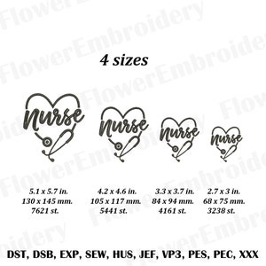 Medical Embroidery Stethoscope Mini Embroidery Machine Embroidery ...